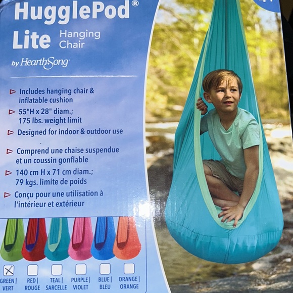 HearthSong | Toys | Hugglepod Lite Nylon Hanging Chair | Poshmark